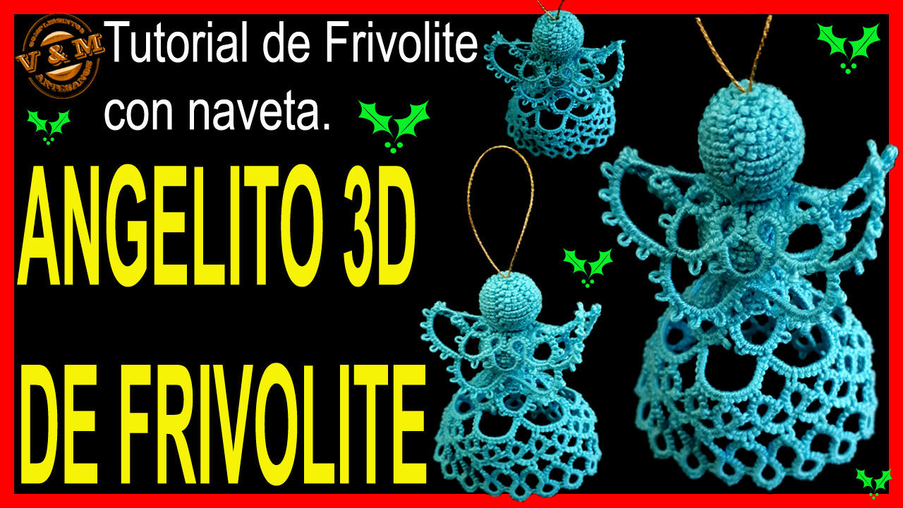 Patrones de frivolite gratis: más de 30 diseños y vídeos